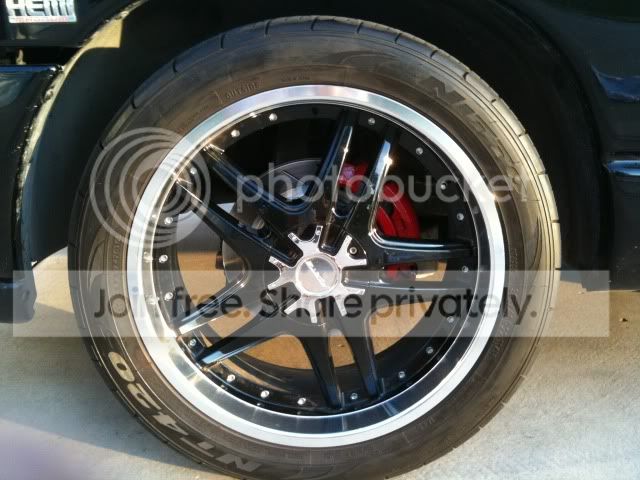 22" Black Forte Russ Wheels + Tires | DodgeTalk Forum