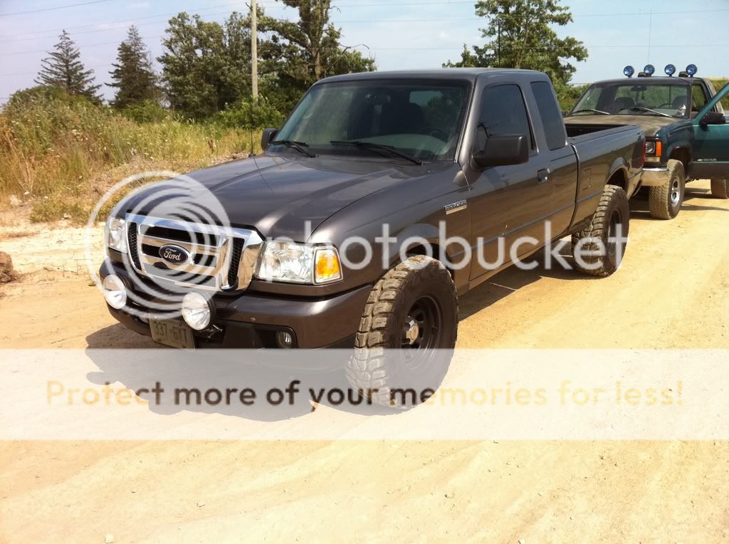 Post pics of rangers w 2 inch lift and 32s, stock height for edge ...