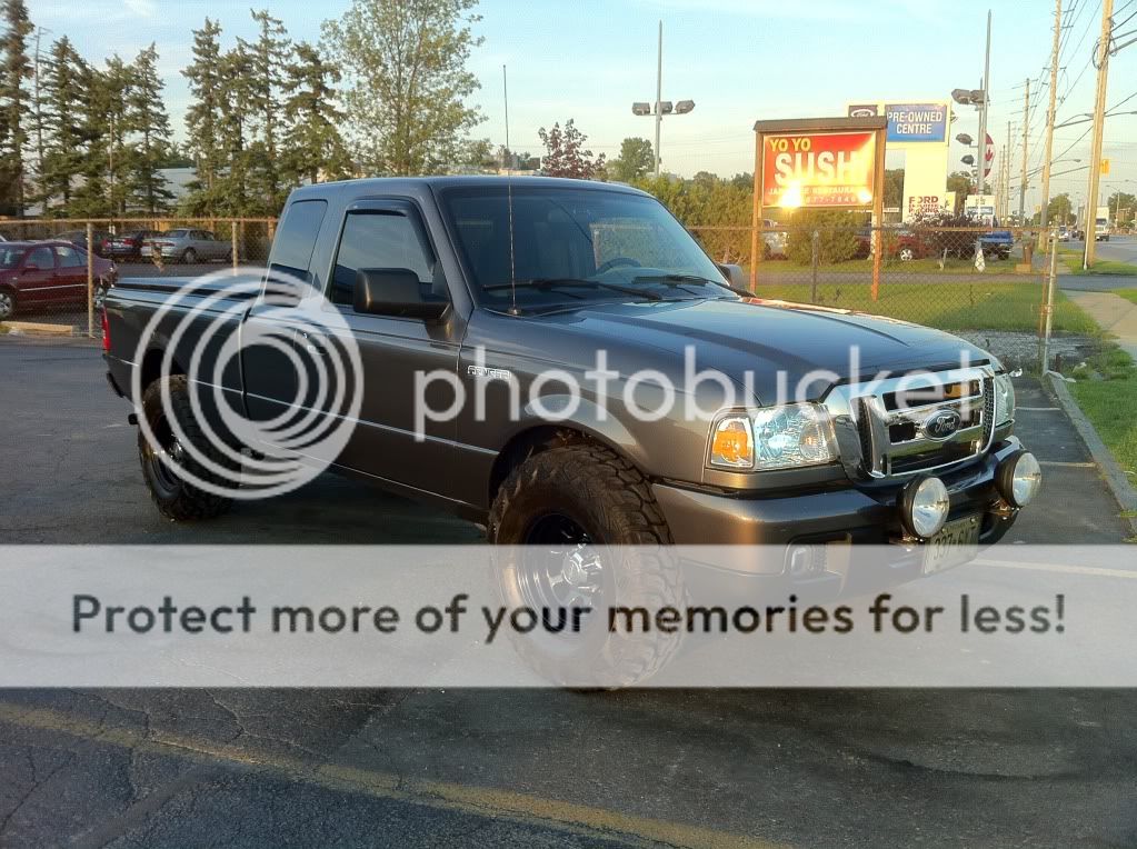 Post pics of rangers w 2 inch lift and 32s, stock height for edge ...